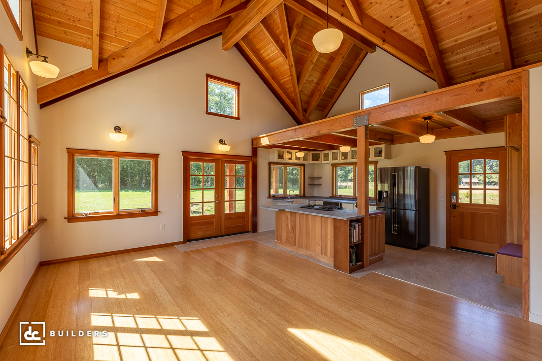 Heavy Timber Cabin - Astoria, OR - DC Builders