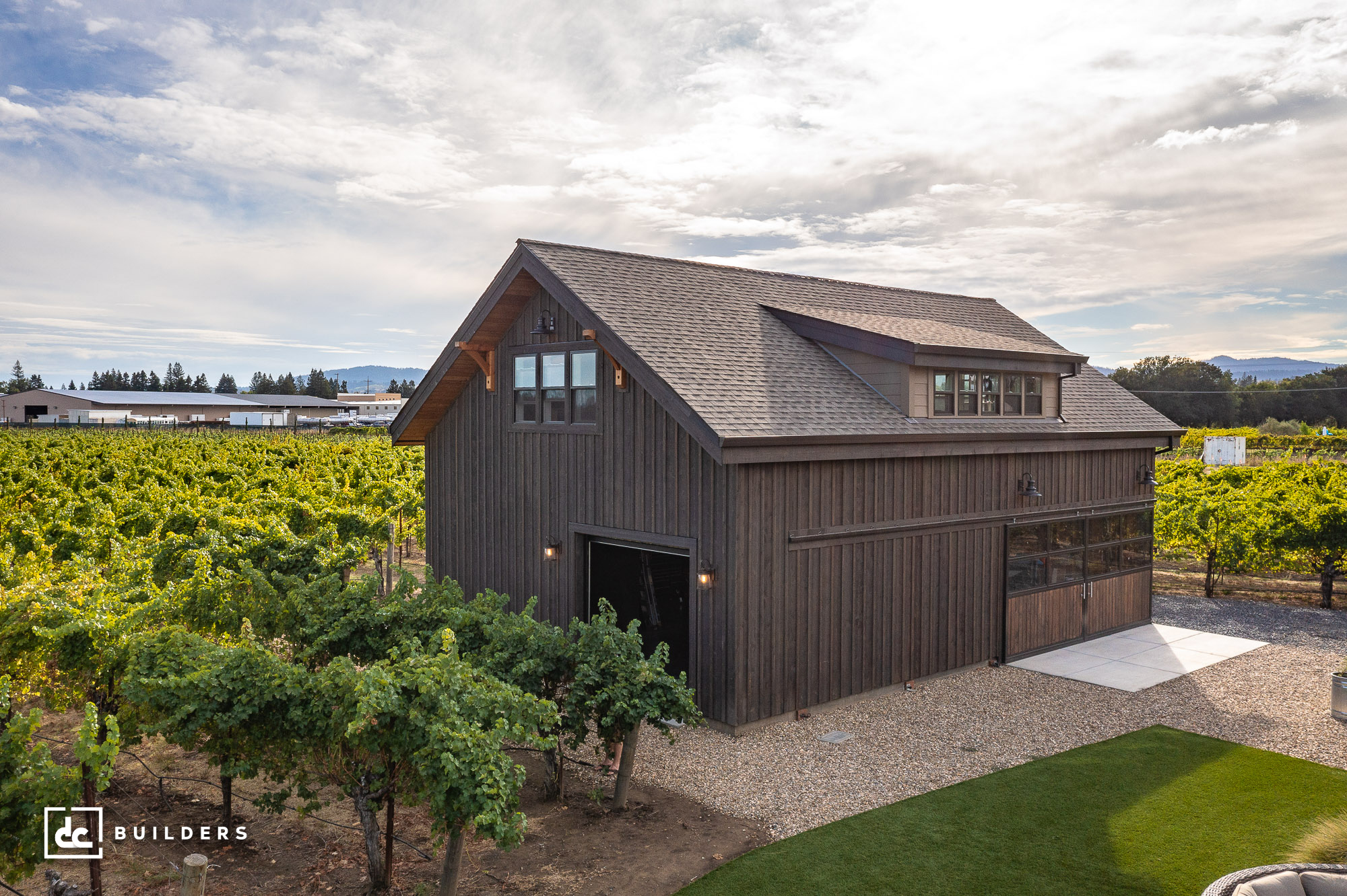 Wine Country Workshop Barn DC Builders