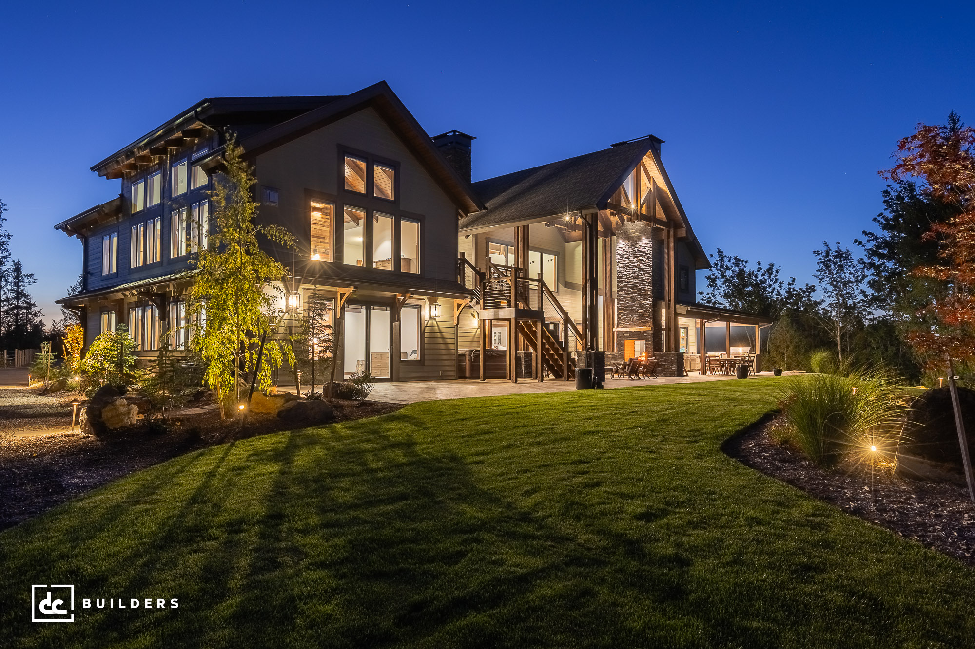 Tacoma Timber Frame Home Builders - DC Builders