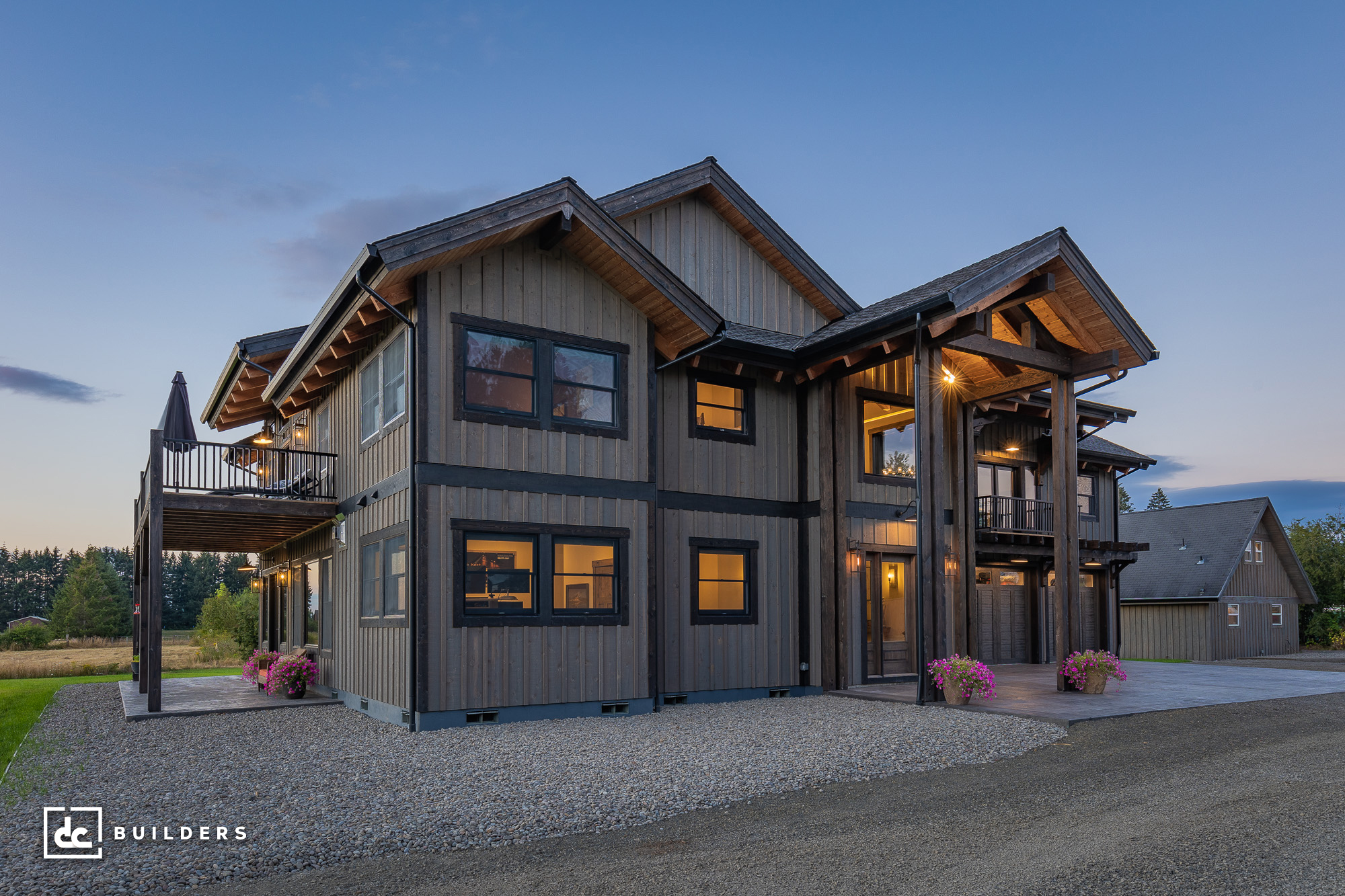 Whitefish Timber Frame Home Builders - DC Builders